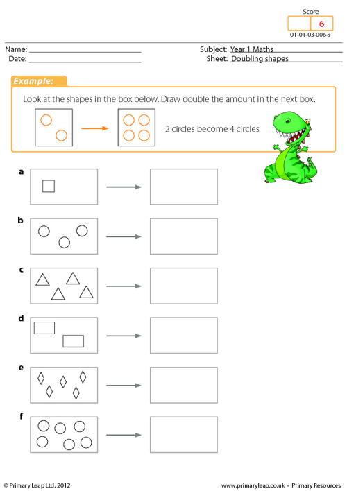 Year 1: Numeracy Printable Resources & Free Worksheets for Kids ...