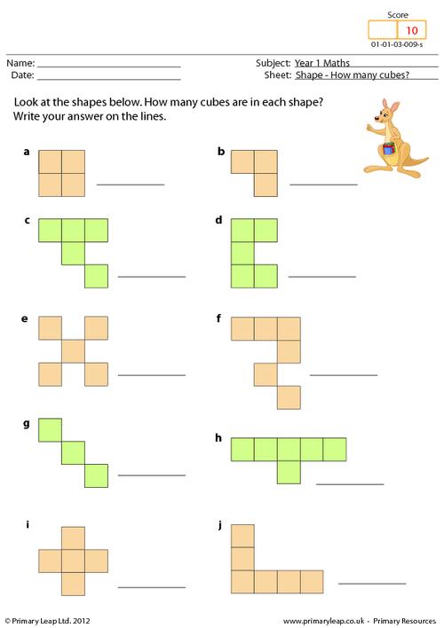 Year 1: Numeracy Printable Resources & Free Worksheets for Kids ...