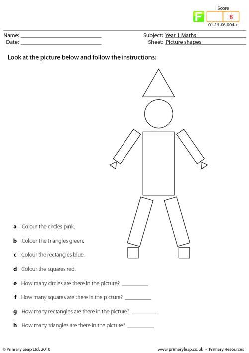 Year 1: Numeracy Printable Resources & Free Worksheets for Kids ...