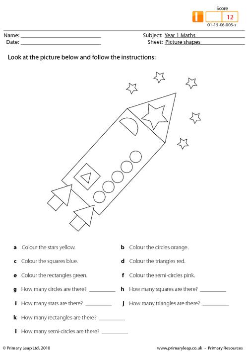 Year 1: Numeracy Printable Resources & Free Worksheets for Kids ...