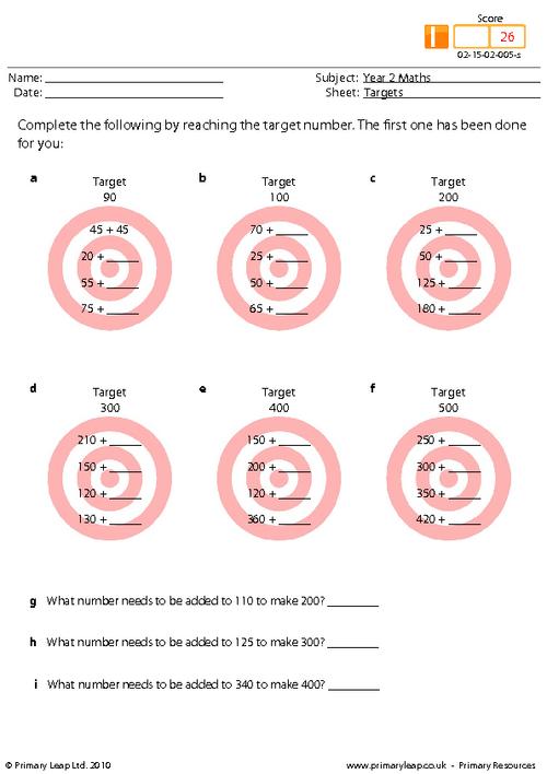 Year 2: Numeracy Printable Resources & Free Worksheets for Kids ...
