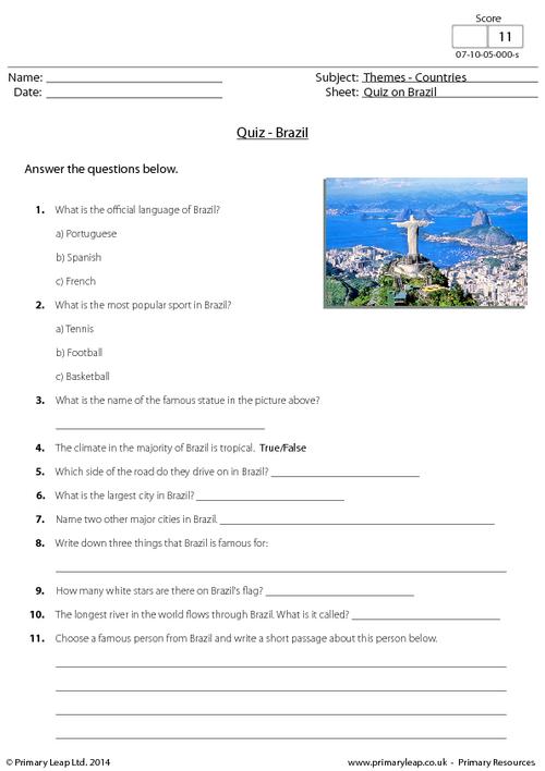 Year 4: Geography Printable Resources & Free Worksheets for Kids ...