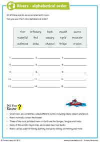 Geography: Reading Comprehension Rainforest Habitats | Worksheet ...
